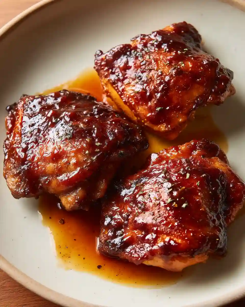 Master the Art of Crispy Caramelized BBQ Chicken Thighs in the Oven