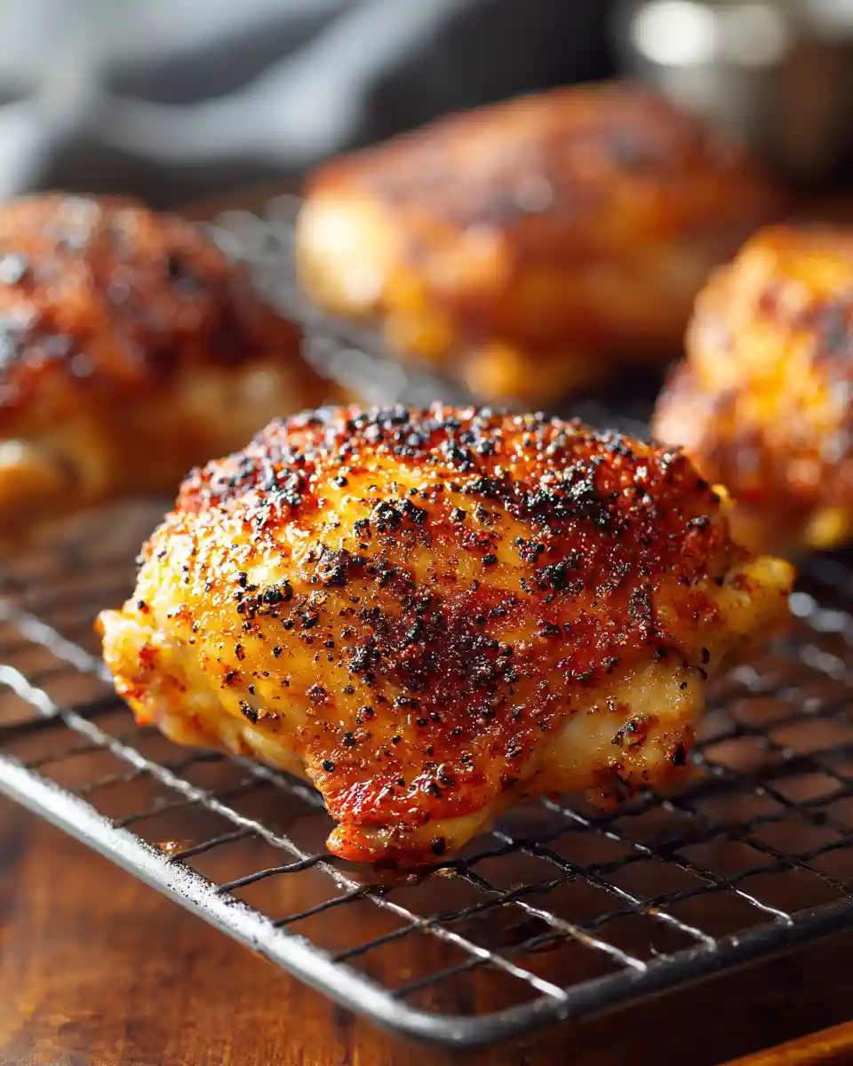 Chef's Secret: Creamy Oven Baked Chicken Thighs (Never Dry!)