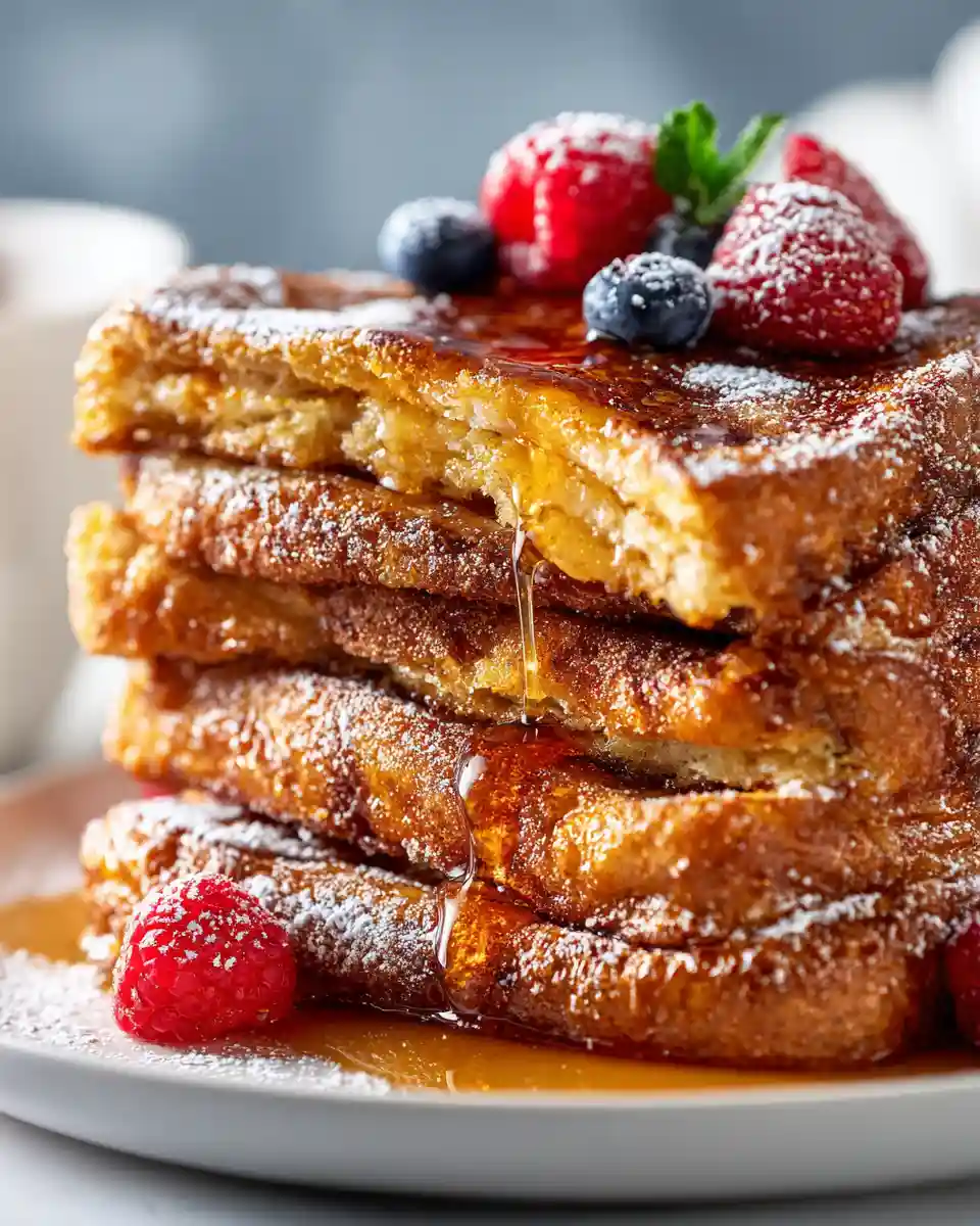 French Toast Recipe (Easy Cinnamon Vanilla Breakfast Classic)
