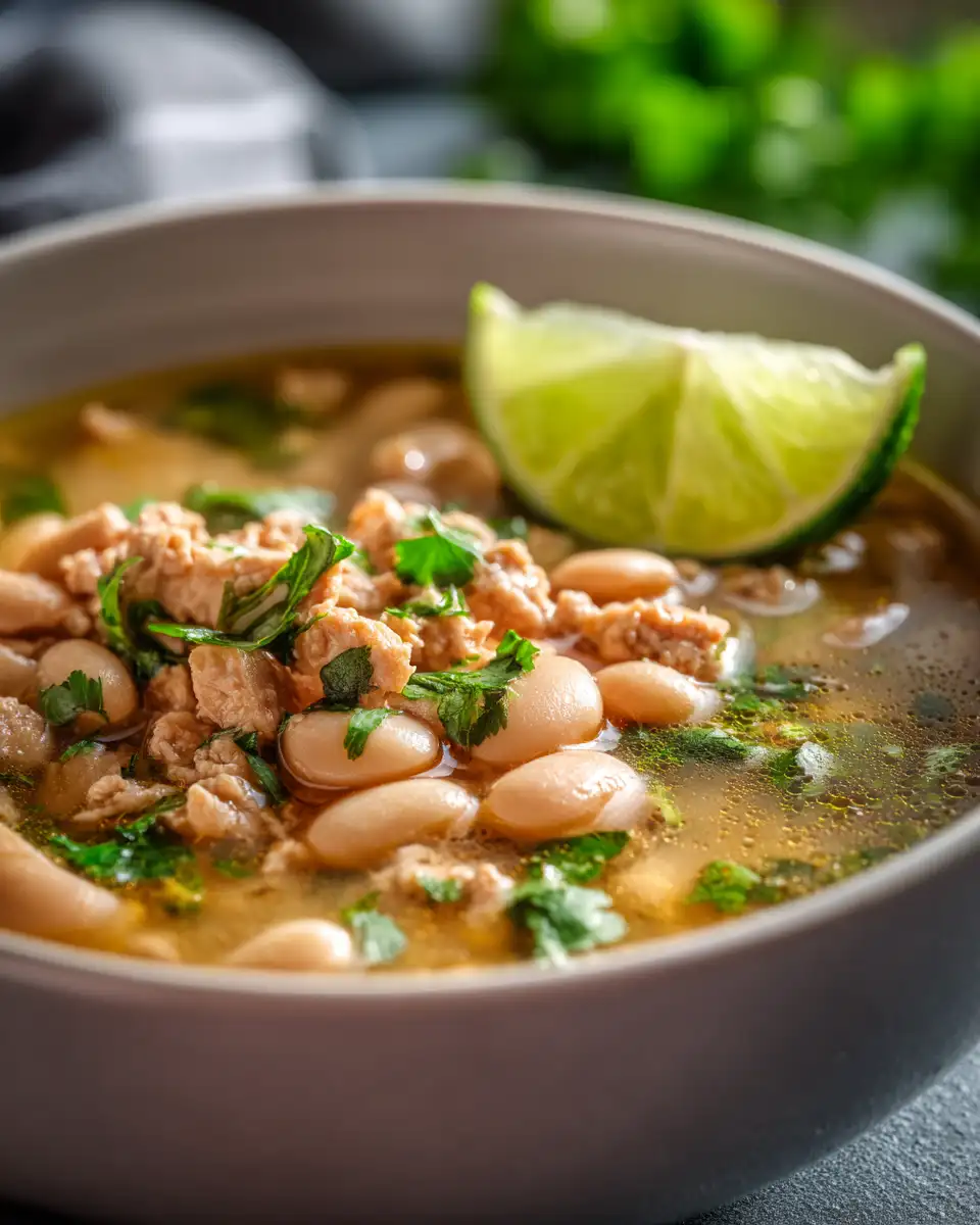 One Pot Turkey White Bean Chili (Easy High Protein Dinner)