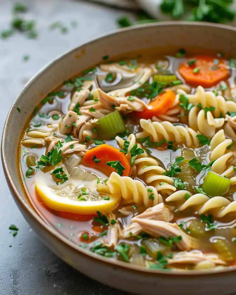 Light Chicken Soup That Still Feels Comforting